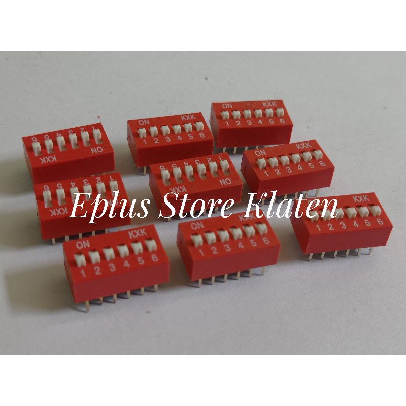 Jual dip switch dipswitch 6p 6pin pll control 6 p 6 pin | Shopee Indonesia