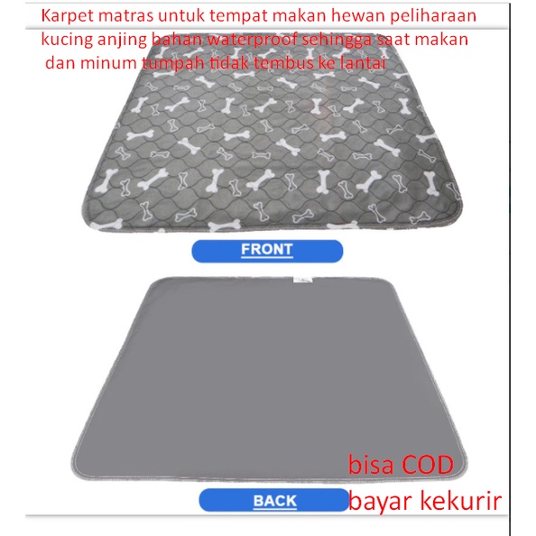 Jual Karpet matras untuk tempat makan hewan peliharaan kucing anjing ...