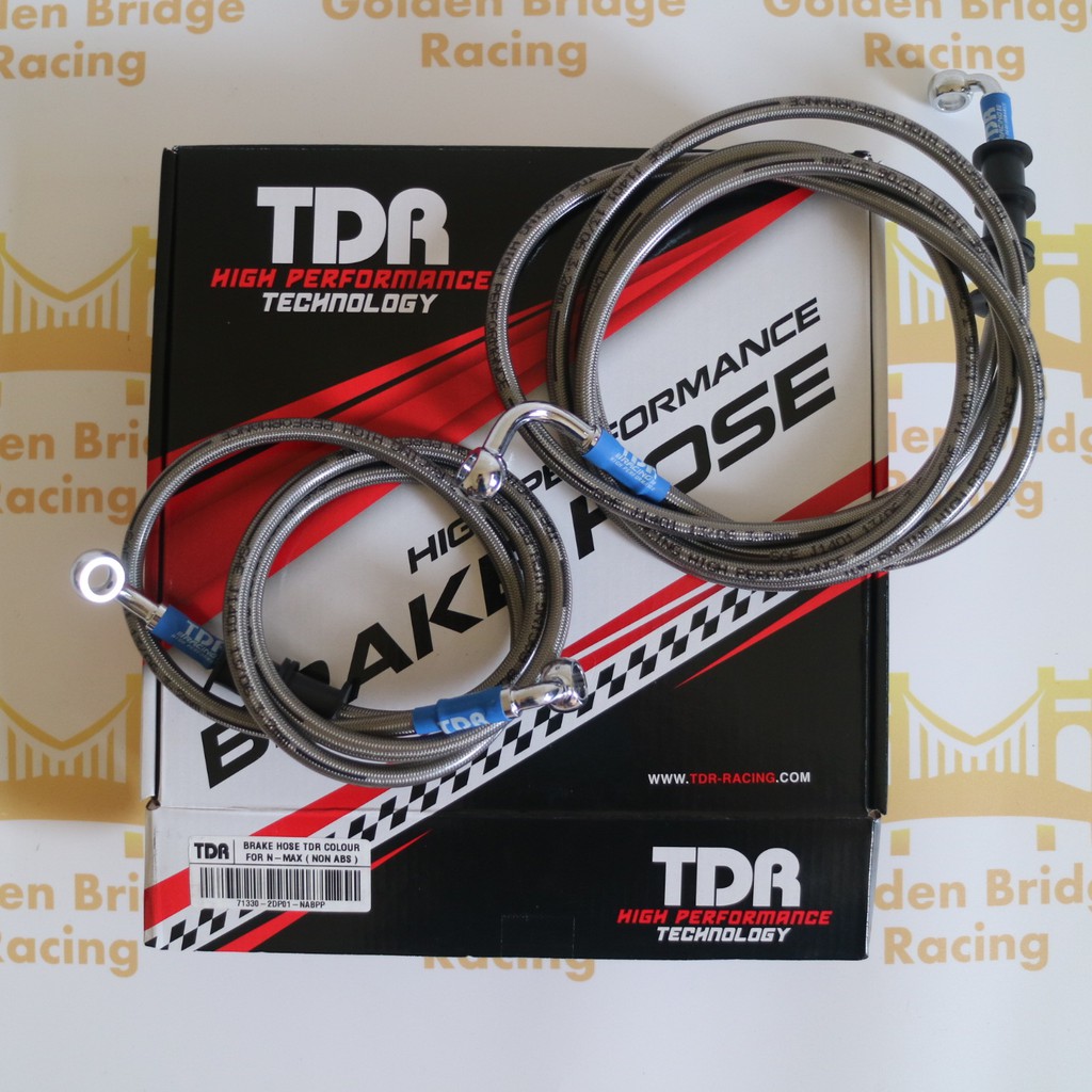 Jual Selang Rem TDR NON ABS NMAX Yamaha (Depan + Belakang) Silver | Shopee Indonesia