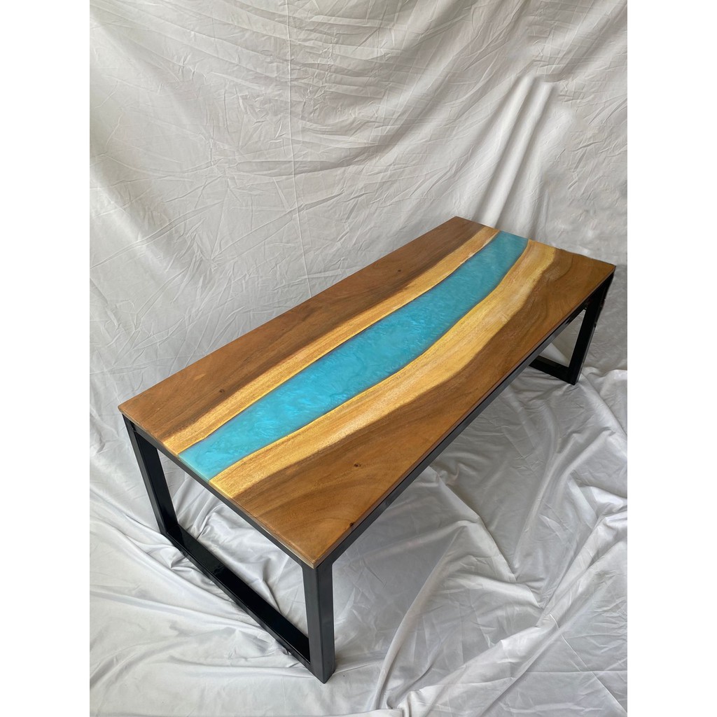 Jual Meja Tamu Resin / Coffee Table Resin / Meja Epoxy Art Resin / Meja ...