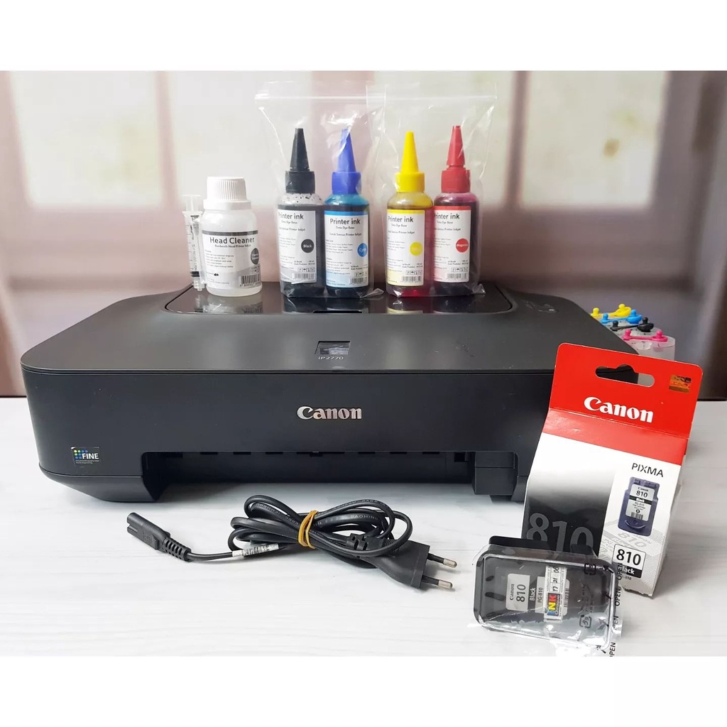 Jual PRINTER CANON PIXMA iP2770 MODIFIKASI OUTSIDE INK TANK | Shopee ...