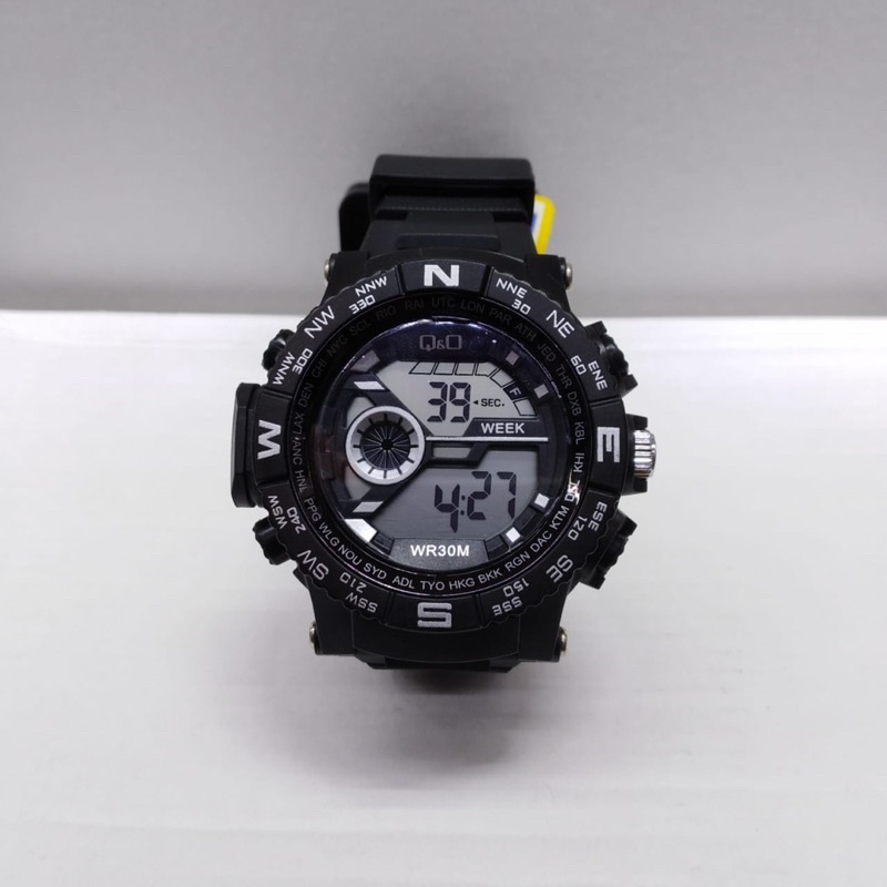 Jual Jam Tangan digital Pria cowo Keren Tahan air Sport Gym sepeda ...