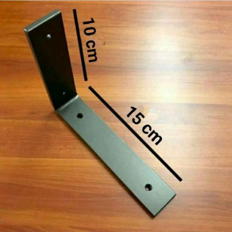Jual Siku besi L, Siku tempel Siku Rak dinding | Shopee Indonesia