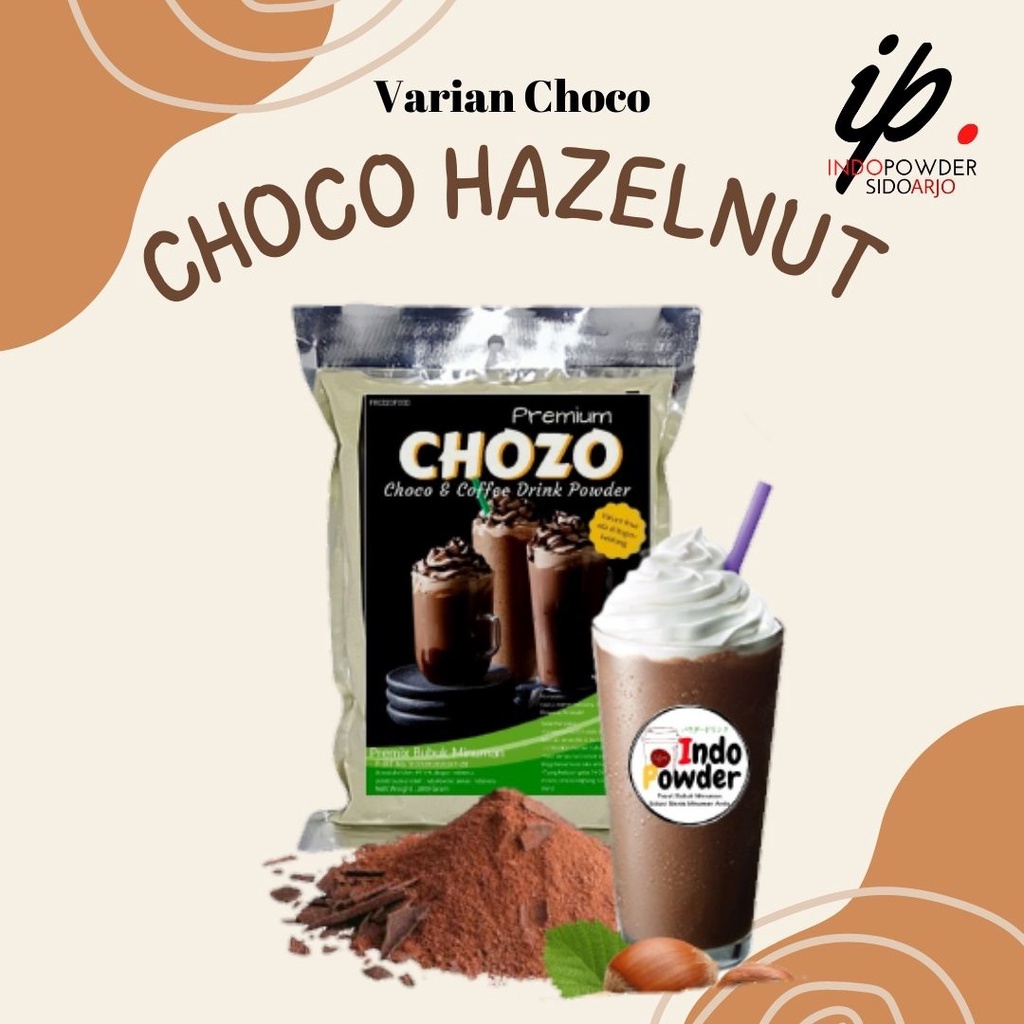 Jual Bubuk Minuman Coklat rasa Hazelnut 1Kg / Choco Hazelnut / Nyoklat ...