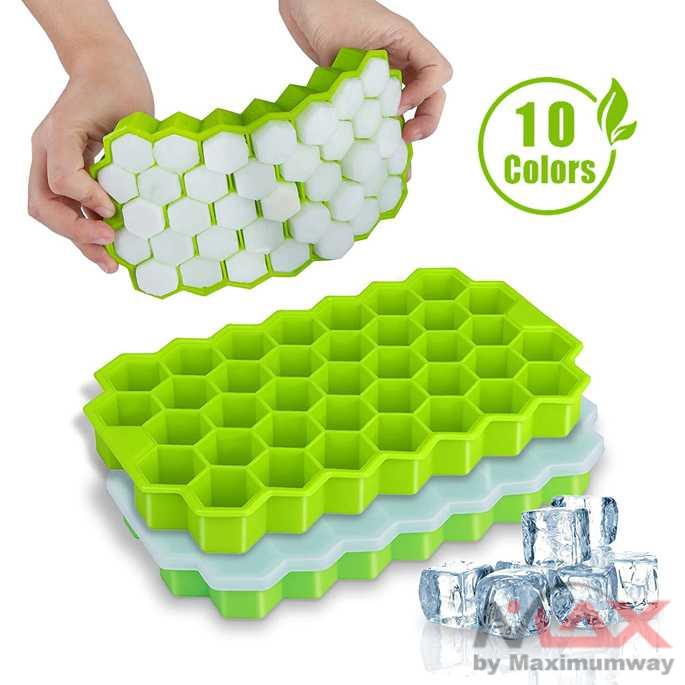 Jual SILIKOLOVE Cetakan Coklat Es Batu Ice Cube Tray Model Pentagon ...