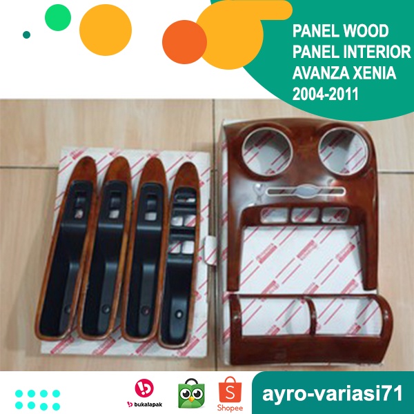 Jual PANEL WOOD PANEL INTERIOR AVANZA XENIA 2004-2006 | Shopee Indonesia