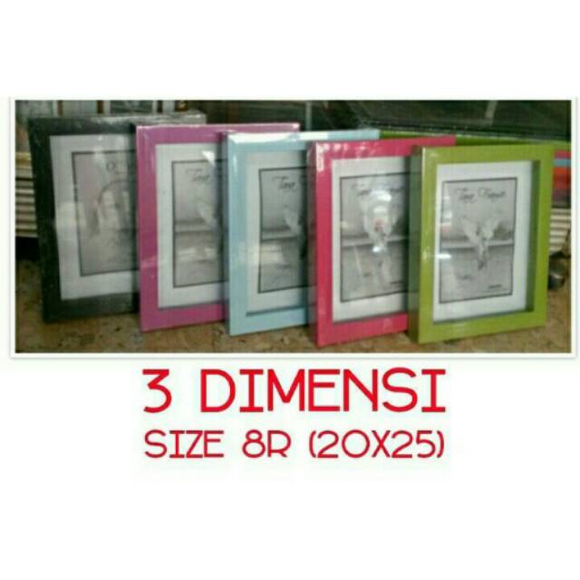 Jual Frame 3Dimensi ukuran 8R (20×25) | Shopee Indonesia