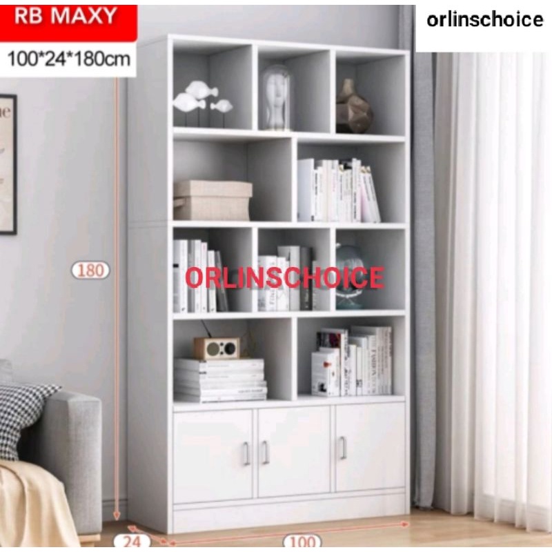 Jual Rak buku minimalis modern rak buku Aesthetic | Shopee Indonesia