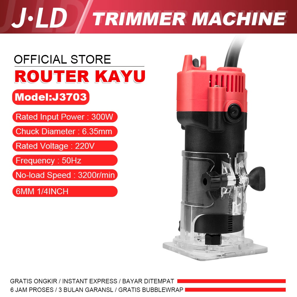 Jual JLD 6MM Mesin Profil Kayu Mesin Router Trimmer mesin Trimmer kayu ...