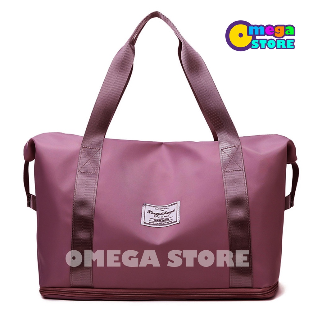 Jual [O&S] Tas Traveling Tas Jinjing Wanita Penyimpanan Berkapasitas Besar Travel Bag Duffel ...