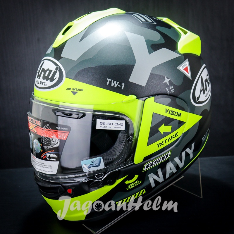 Jual ARAI HELM VECTOR X | NAVY BLACK | VECTOR-X FULL FACE | Shopee ...