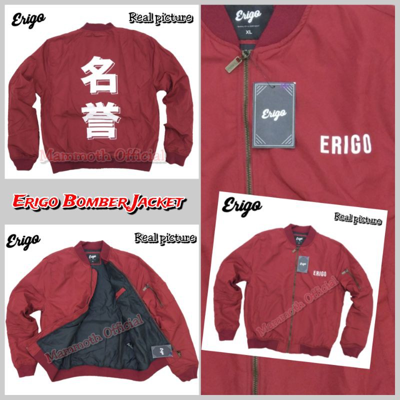 Jual JAKET BOMBER ERIGO KOTOBA | Shopee Indonesia