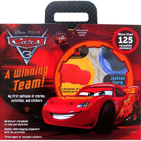 Jual Disney Pixar Cars 3 My First Suitcase With Stories Activities And ...