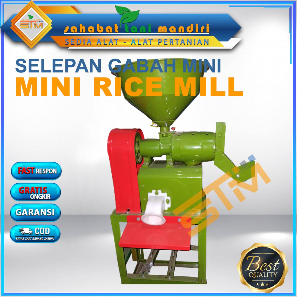 Jual Selepan Gabah Mini atau Mini Rice Mill Alat Penggiling Padi ...