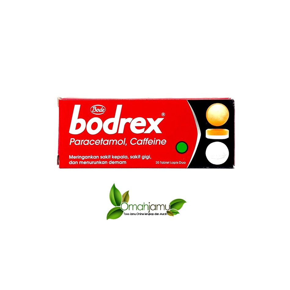 Jual BODREX ISI 20. OBAT SAKIT KEPALA | Shopee Indonesia