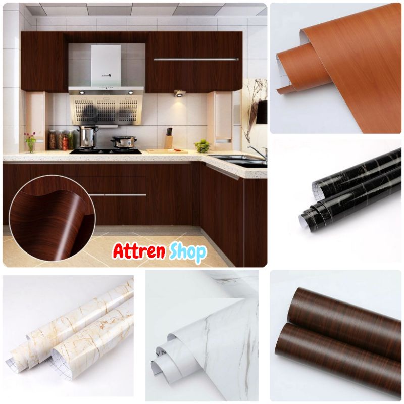 Jual Stiker Pelapis Meja Lemari Pintu Dinding Lebar 122cm - PVC Sheet ...