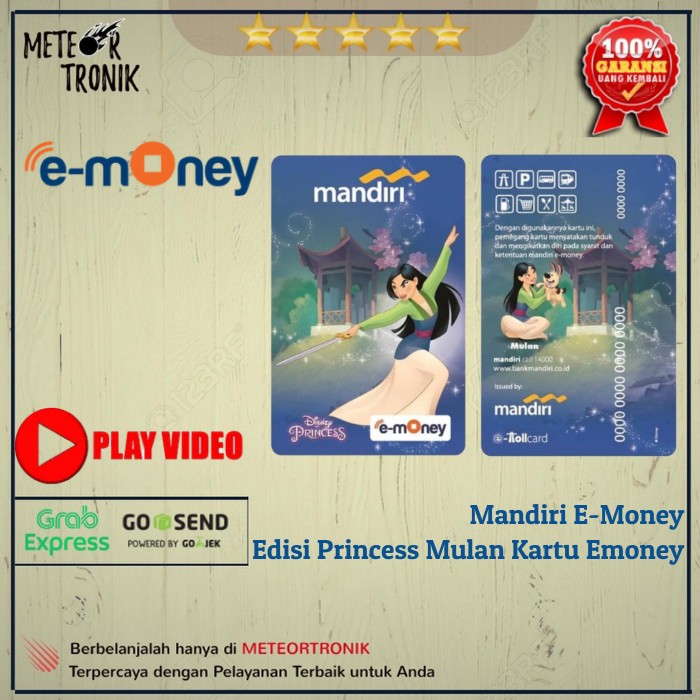 Jual MANDIRI E MONEY MANDIRI EMONEY KARTU E MONEY MANDIRI KARTU EMONEY ...