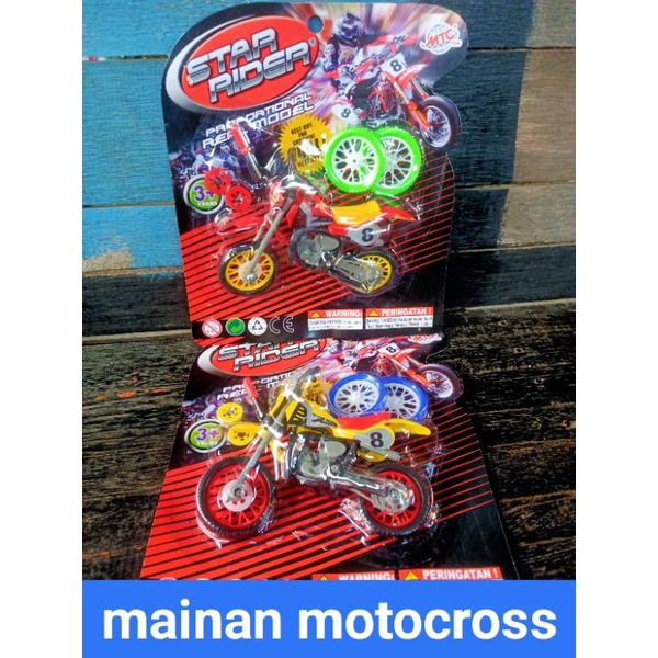 Jual (cod) motocross rider mc.323 Mainan motor trail dilengkapi dengan ...