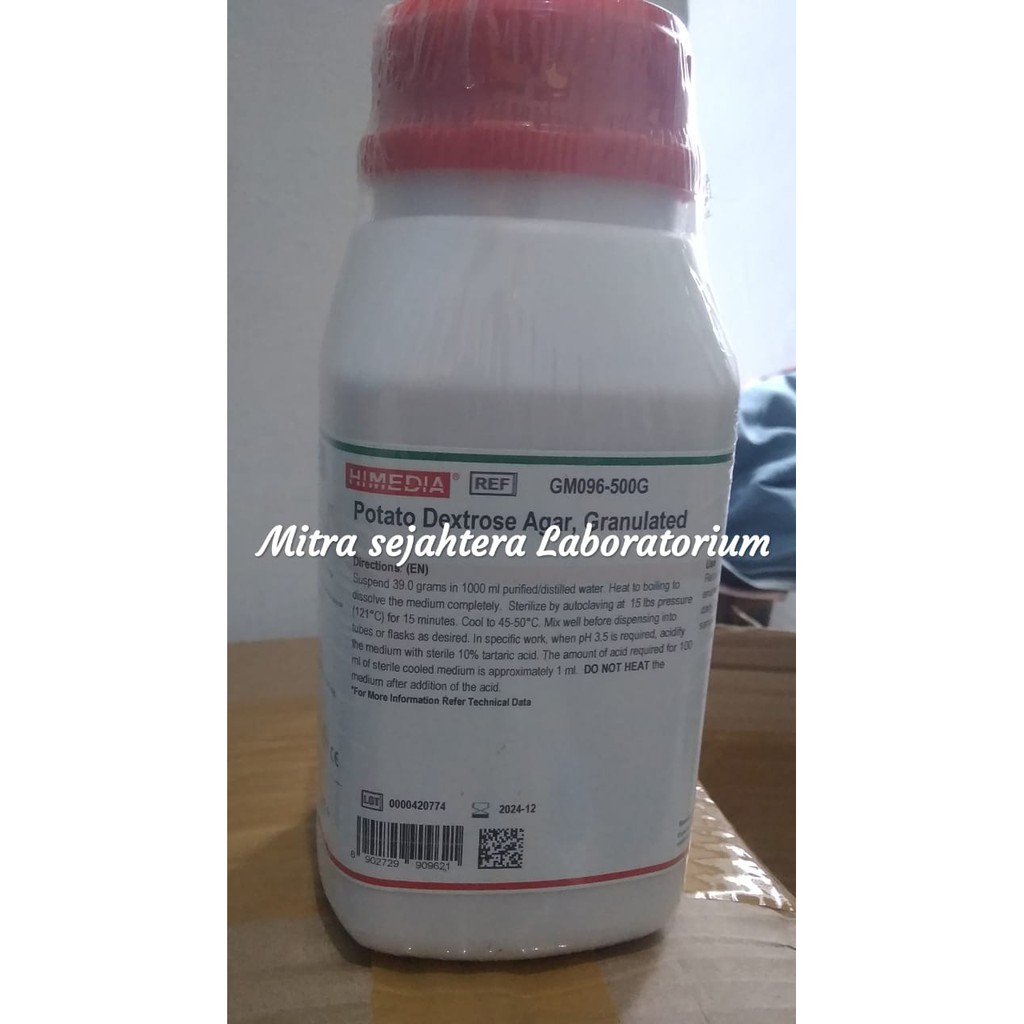 Jual Potato Dextrose Agar Granulated Himedia 500 gram GM096 / Media ...