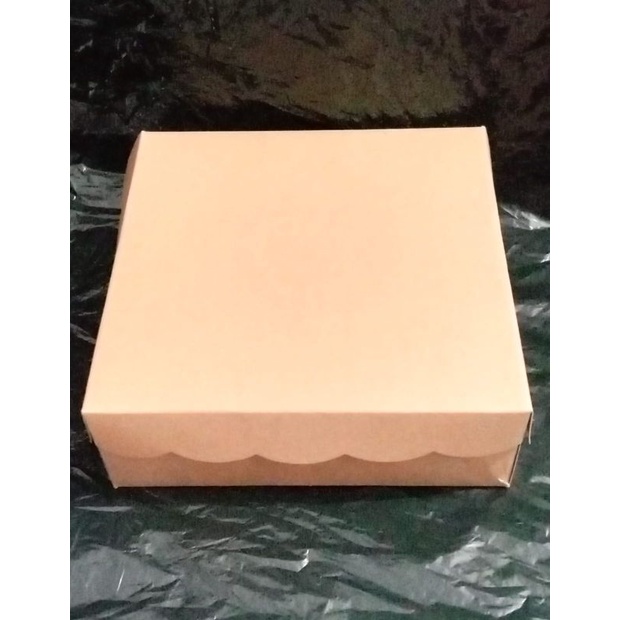Jual Dus Kraft laminasi R10k 350gsm kotak 20x20x7cm coklat | Shopee ...