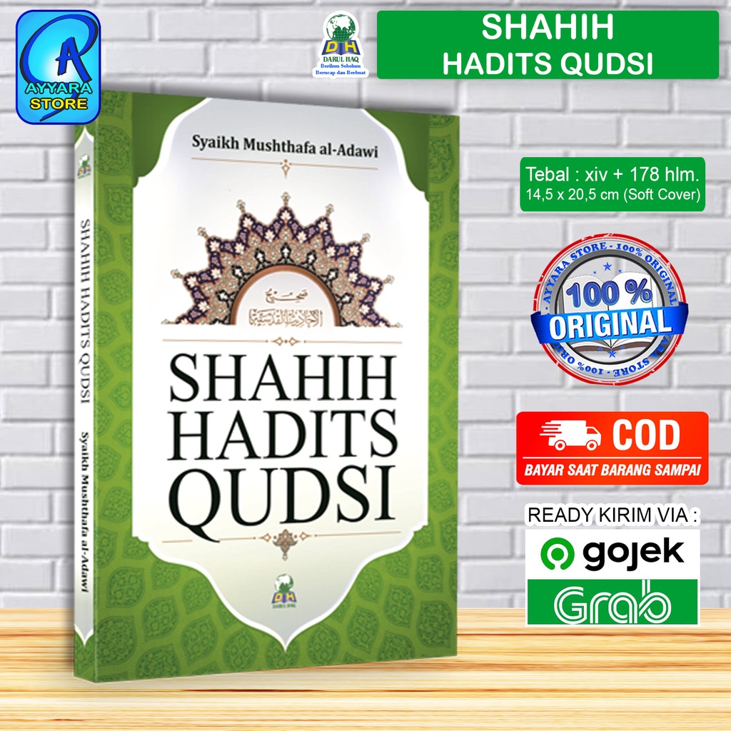 Jual Shahih Hadits Qudsi - Syaikh Mushthafa al - Adawi - Darul Haq ...