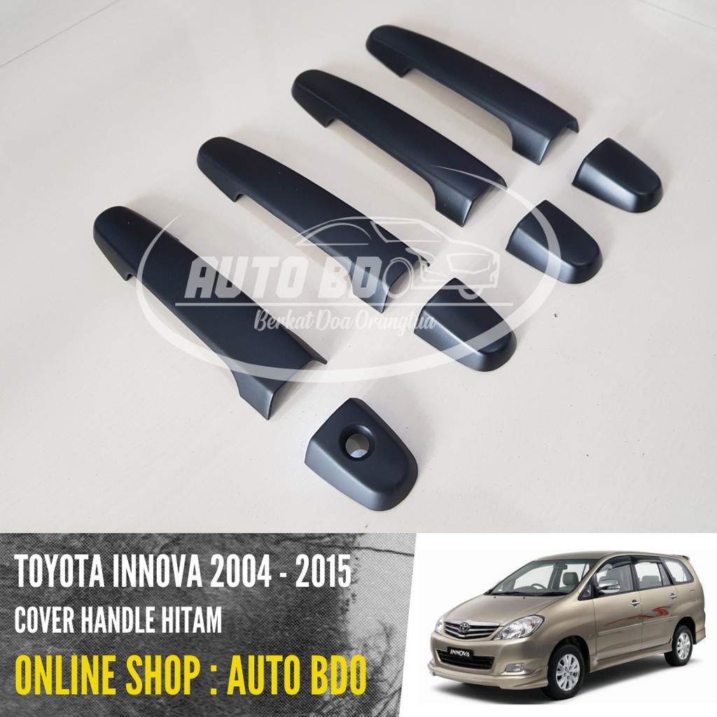 Jual Cover Handle Innova Lama 2004 - 2015 Hitam Dop | Shopee Indonesia