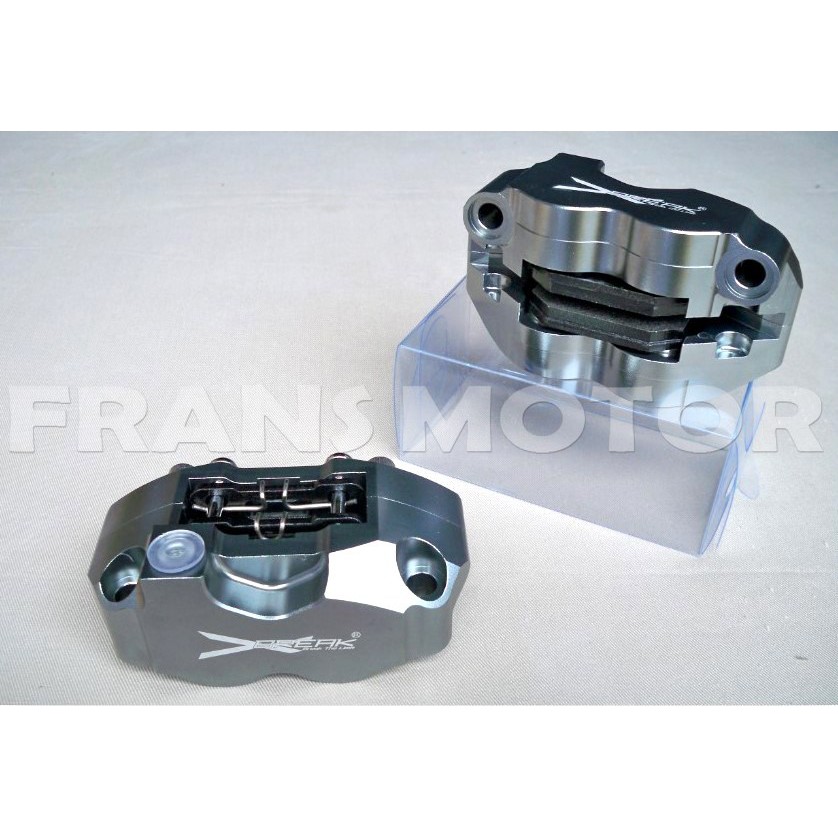Jual Kaliper X-Break 4 Piston Radial Grey Full Cnc | Shopee Indonesia