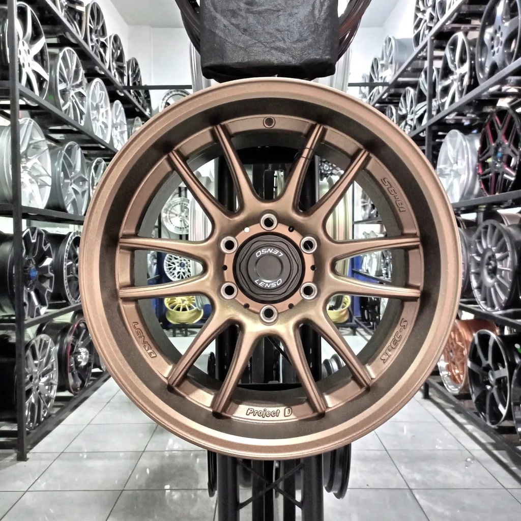Jual Velg Racing Original Lenso Thailand Ring 18 Lebar 9,5 Inch Pelek ...