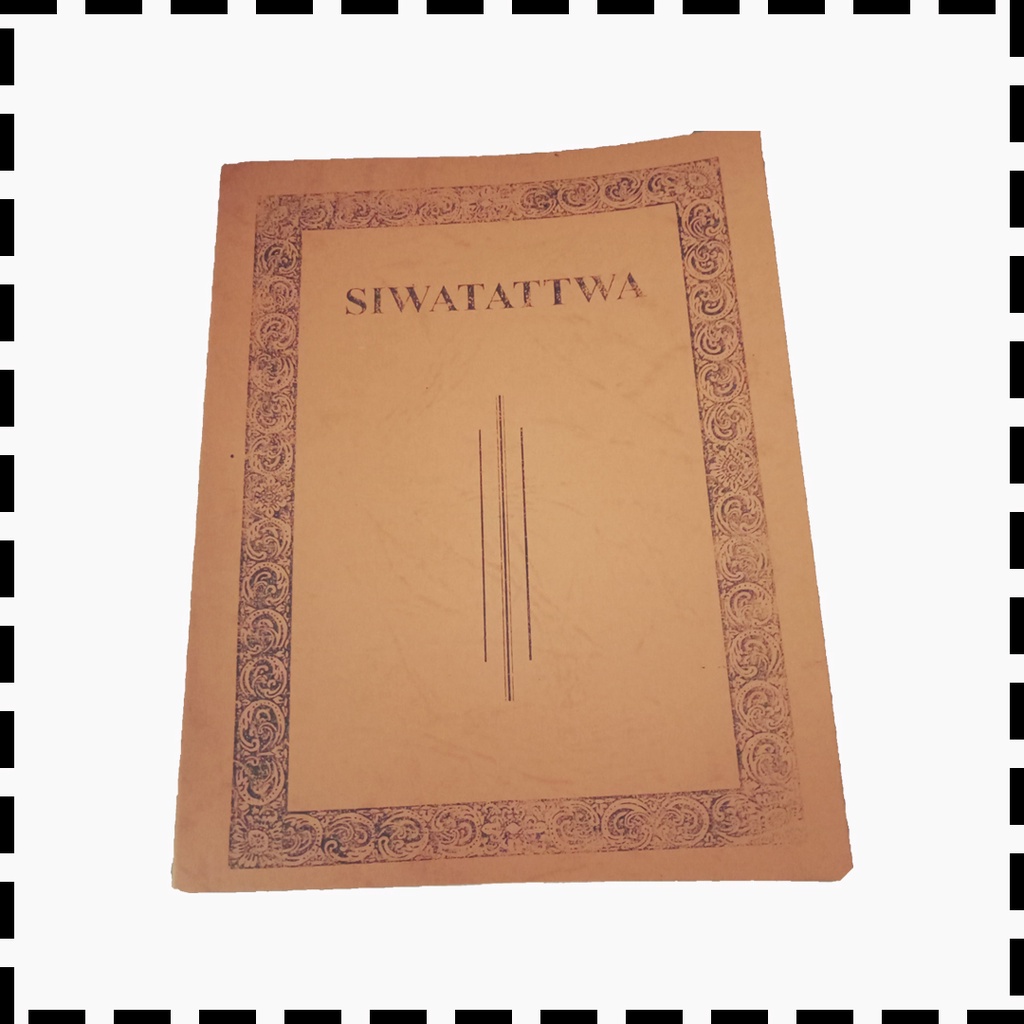 Jual Buku Siwatattwa Siwa Tattwa Agama Hindu | Shopee Indonesia