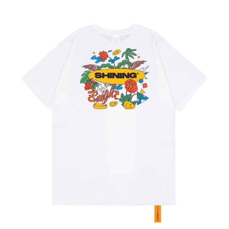 Jual Baju / Tshirt / Kaos SHINING BRIGHT Nico White | Shopee Indonesia