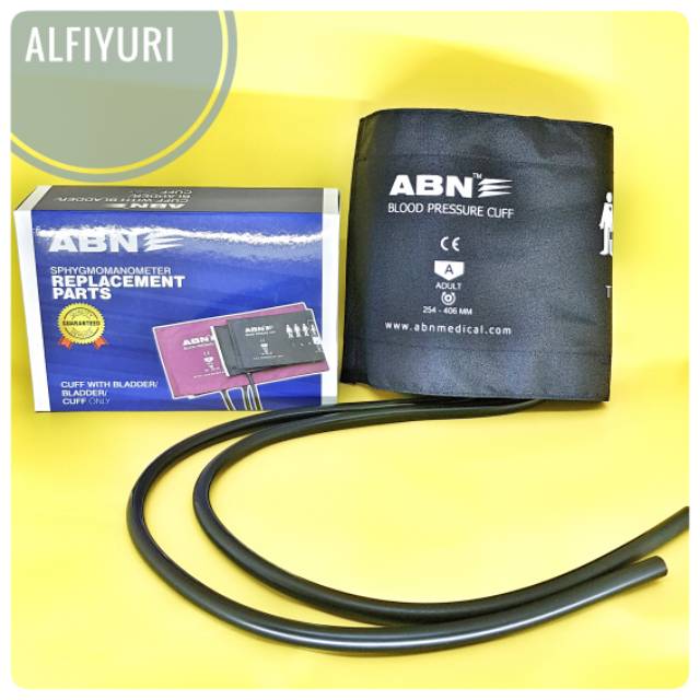 Jual MANSET TENSI ABN / BLOOD PRESSURE HAND CUFF TENSIMETER DEWASA ANAK ...