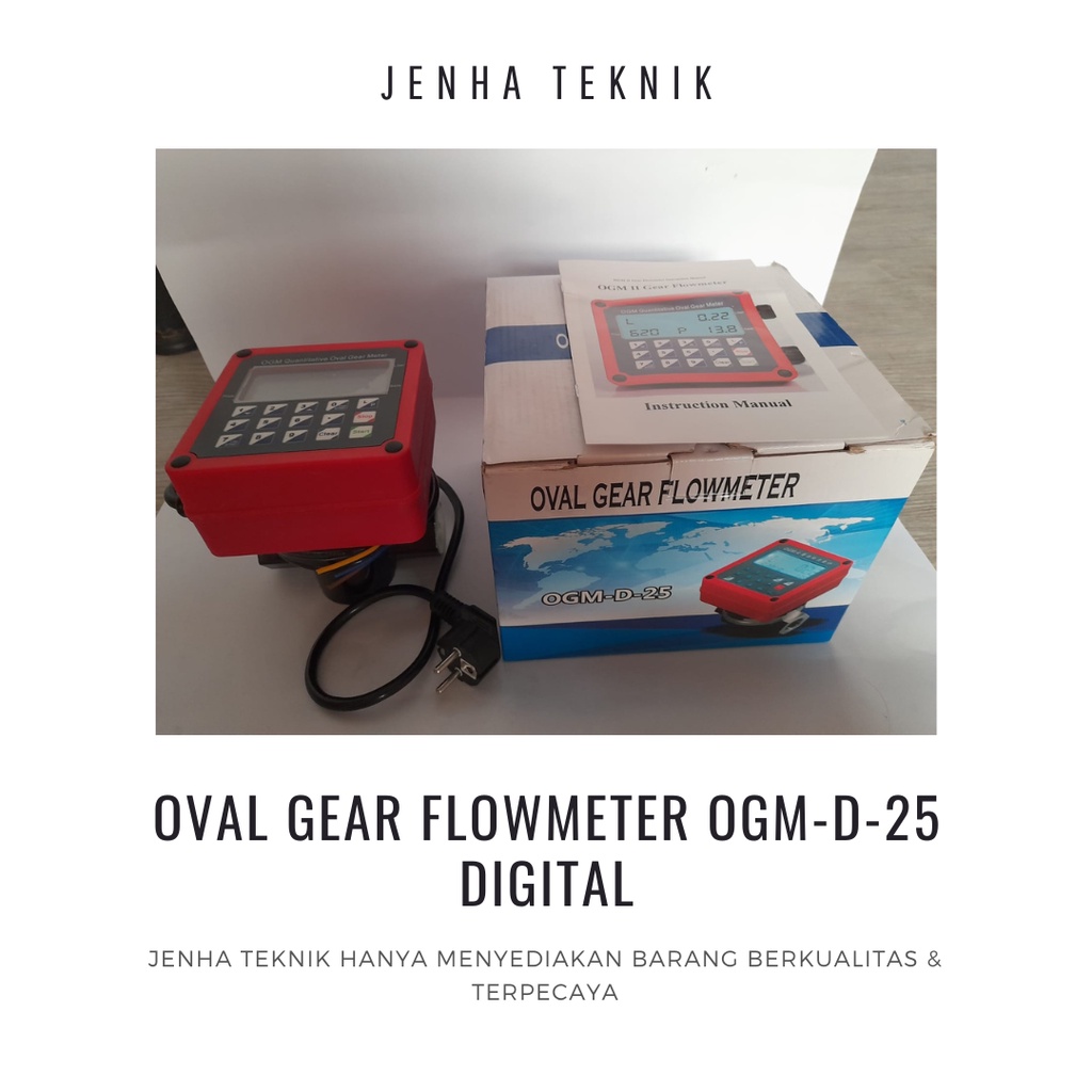 Jual Flowmeter Digital OGM Flowmeter Digital Oval Gear Flowmeter OGM-D-25 Digital | Shopee Indonesia
