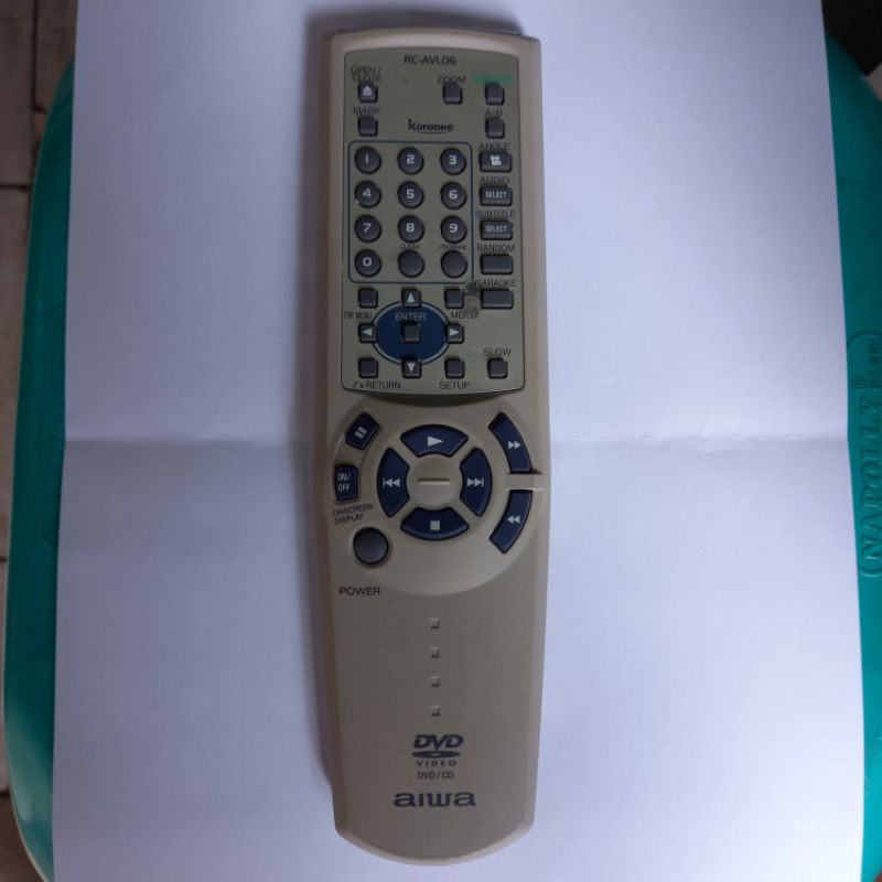 Jual Remote DVD AIWA Original . RC - AVL06 . | Shopee Indonesia