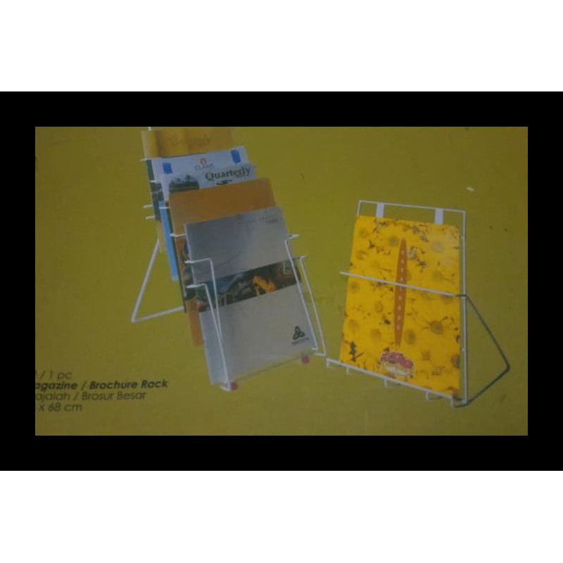 Jual BARU MODELLINE BIG MAGAZINE - BROCHURE / RAK MAJALAH - BROSUR ...