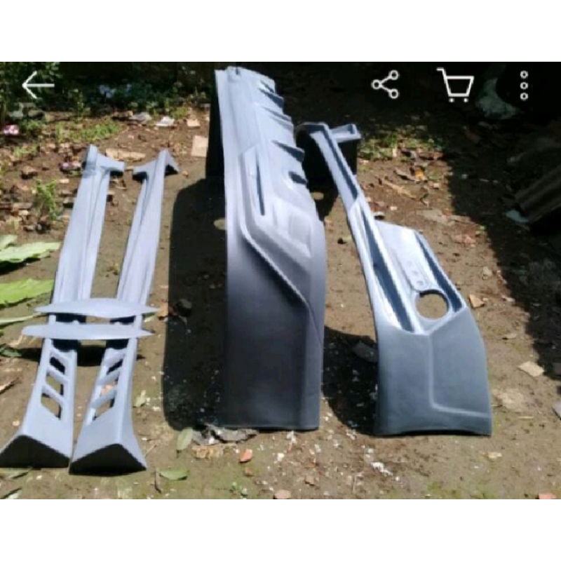 Jual bodykit vios gen 2 new galaxy full set bonus mata sipit | Shopee ...