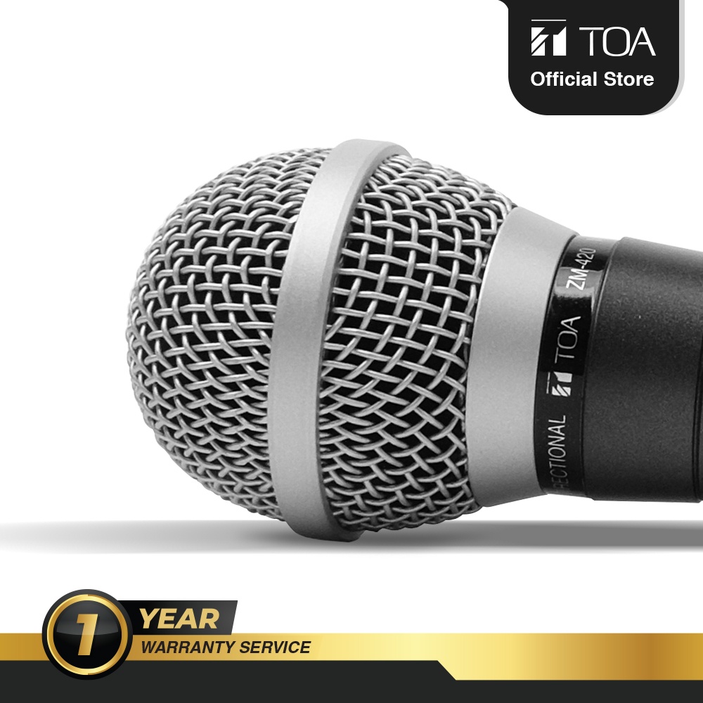 Jual TOA ZM-420 Dynamic Microphone | Shopee Indonesia