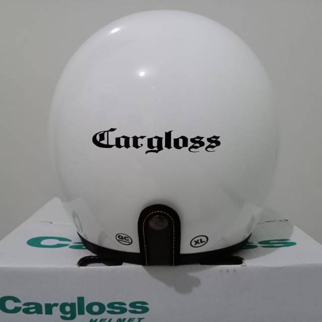 Jual Helm Cargloss putih | Shopee Indonesia