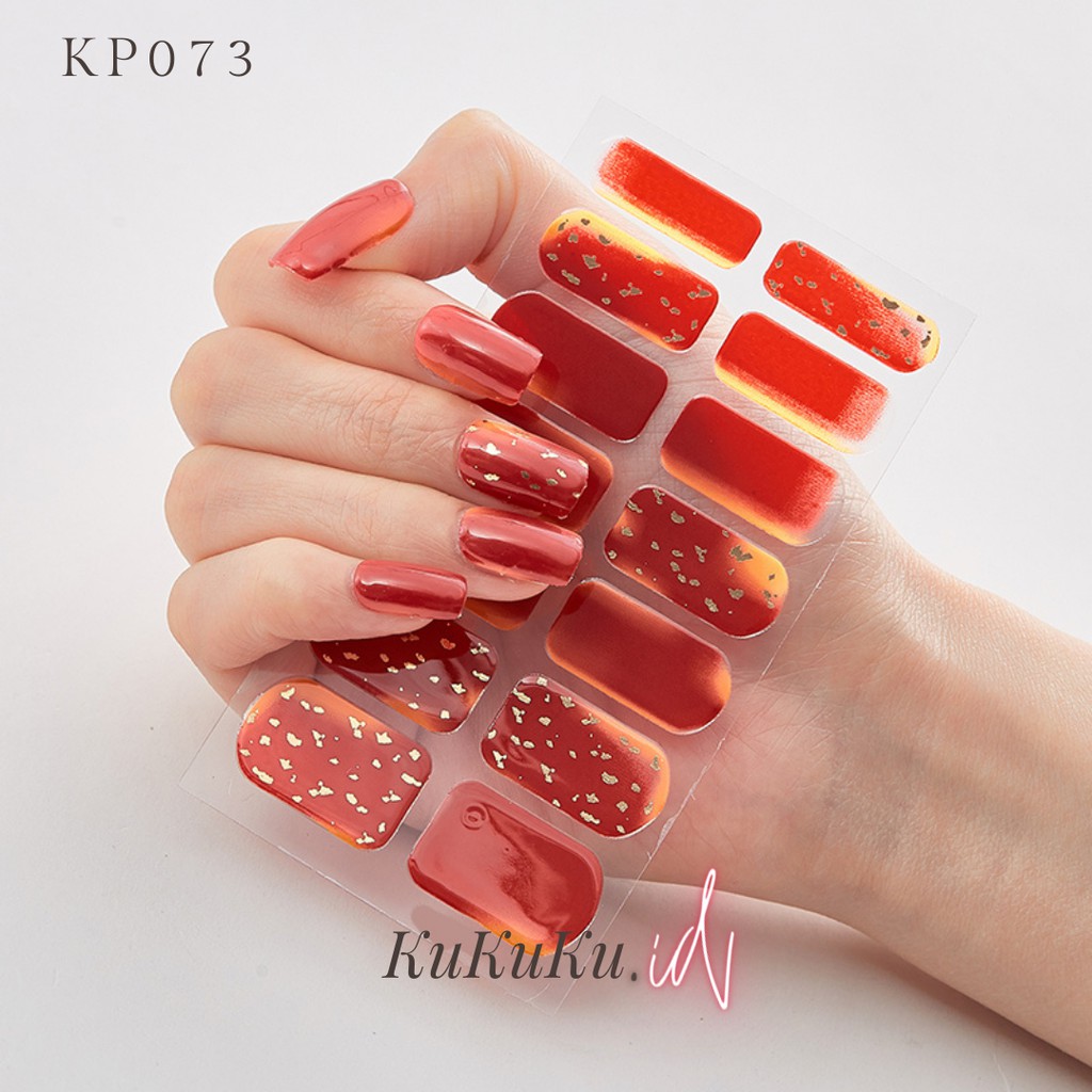 Jual STIKER KUKU / STICKER KUKU / NAIL WRAP [KP073] | Shopee Indonesia