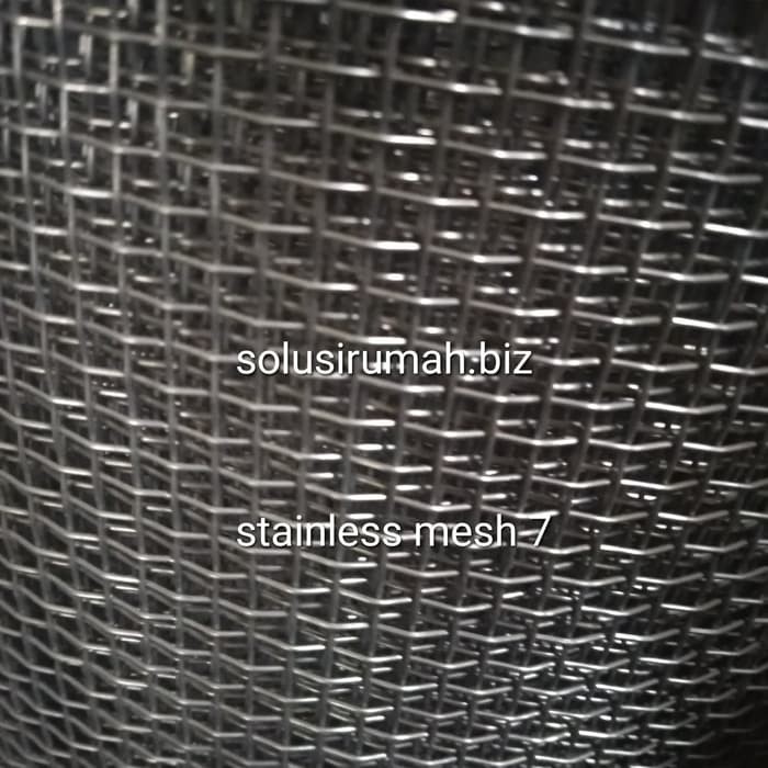 Jual Ayakan Ss Custom Wire Mesh 7 Stainless Per100cm Kawat Filter 28mm ...