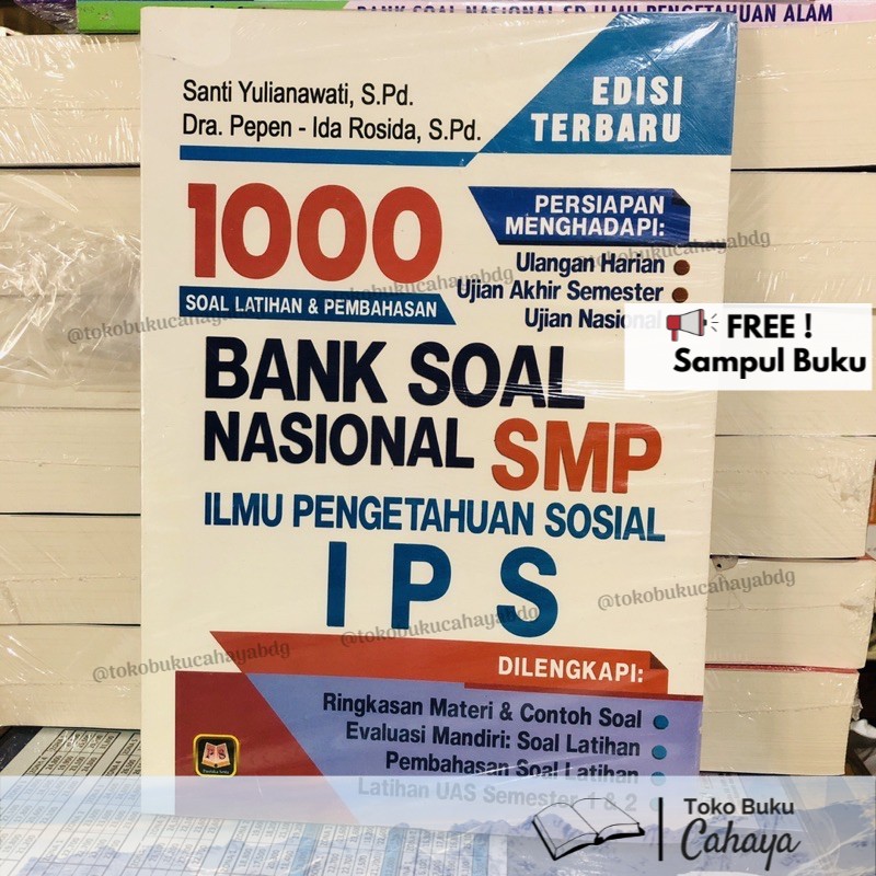 Jual Bank Soal Nasional IPS SMP – 1000 Soal Dan Pembahasan Pustaka ...