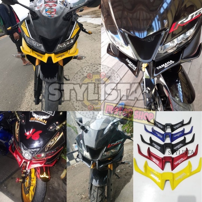 Jual Winglet New Yamaha R15 Led - NEW MODEL - Hitam doff | Shopee Indonesia