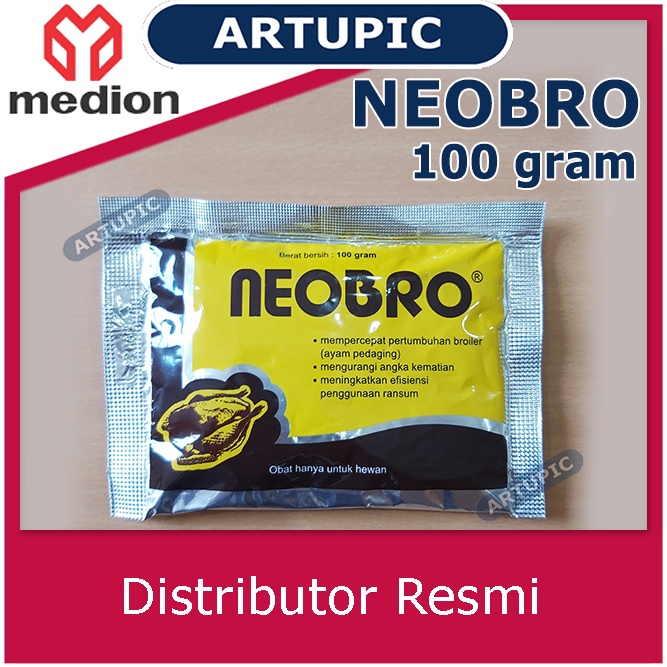 Jual Neobro 100 gram Vitamin Penggemuk Pertumbuhan Ayam Pedaging ...