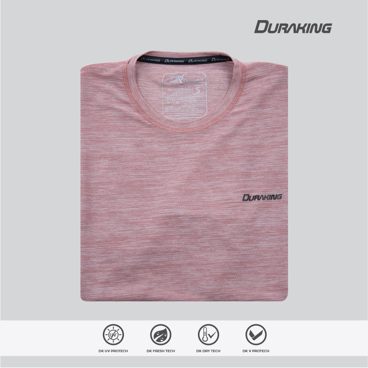 Jual Duraking Running Jersey Short Sleeve (Man) Basic Color Tee Slim ...