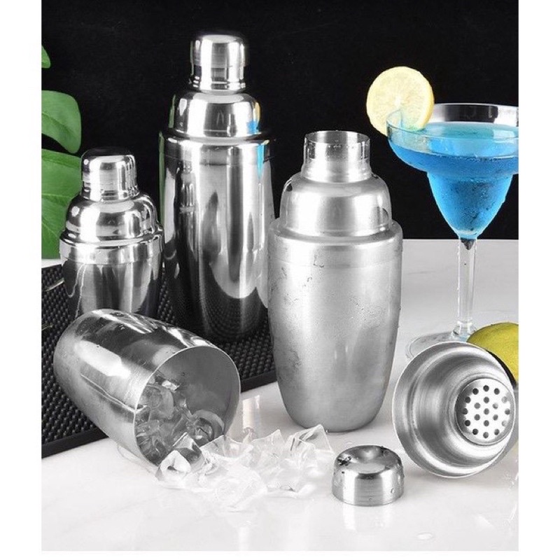 Jual Cocktail Shaker Stainless Minuman 350ml 530ml 550ml 750ml | Shopee ...