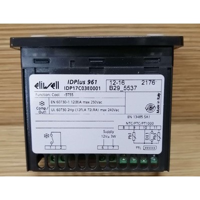 Jual THERMOSTAT ELIWELL ID961-12V (WITH 2SENSOR PTC) | Shopee Indonesia