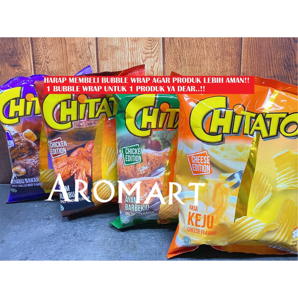 Jual Chitato Potato Chips/ Keripik Kripik Kentang Chitato - 68g ...