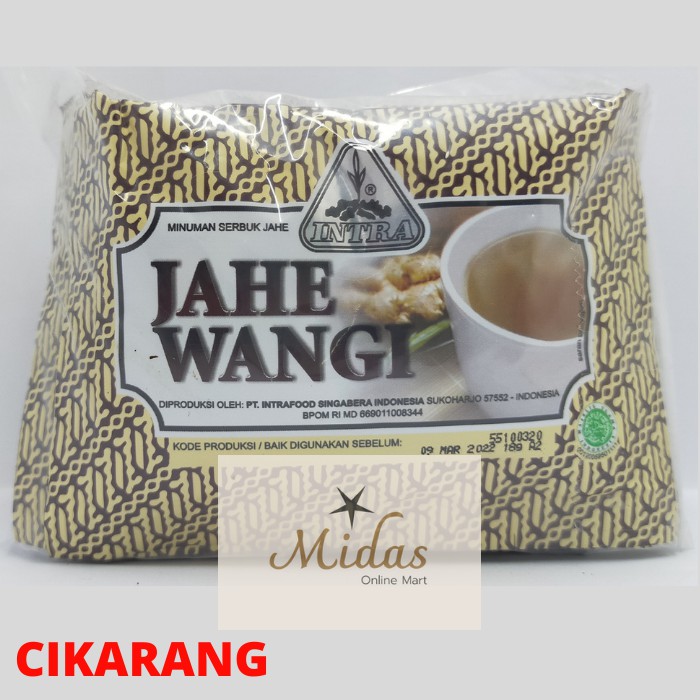 Jual Jahe Wangi Sachet 10 Sachet | Shopee Indonesia