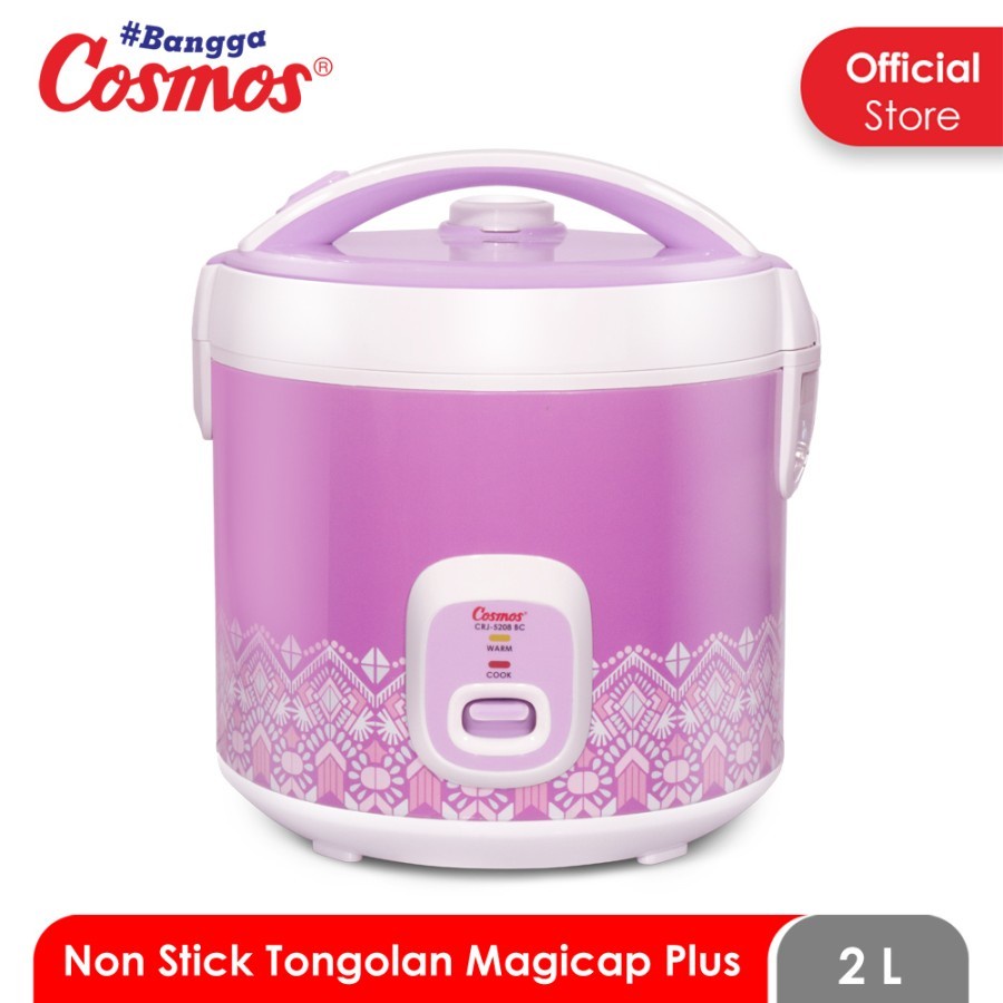 Jual COSMOS Magic Com 2 Liter CRJ 5208 BC - Garansi 1 Tahun | Shopee ...