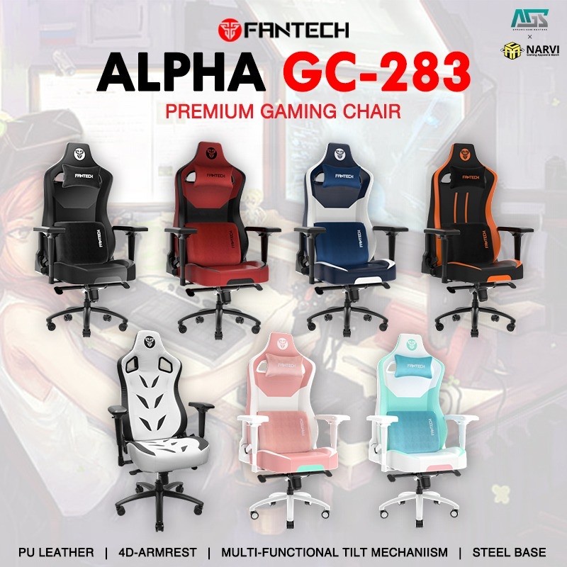 Jual FANTECH ALPHA GC283 Colorful Gaming Chair - Kursi Gaming | Shopee ...