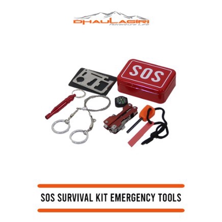 Jual SOS Survival Kit Emergency Tools 7 in 1 - DHAULAGIRI - 100% ORI ...